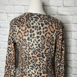 Spense | Dresses | Spense Fit Flare Vneck Leopard Print Dress | Poshmark